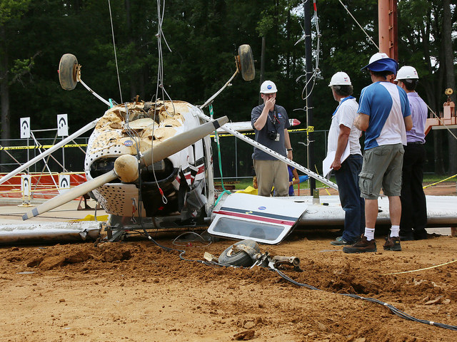 NASA is crash-testing Cessnas so we can find more planes when they do ...