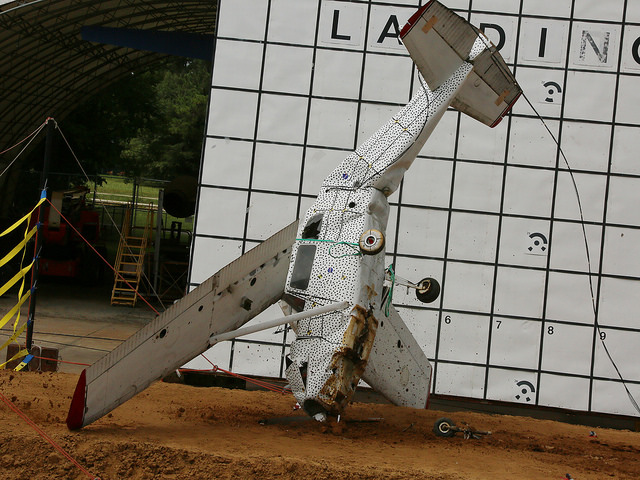NASA is crash-testing Cessnas so we can find more planes when they do ...