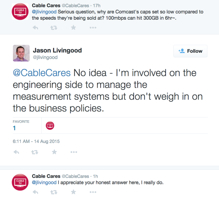 Comcast VP: 300GB data cap is “business policy,” not technical ...