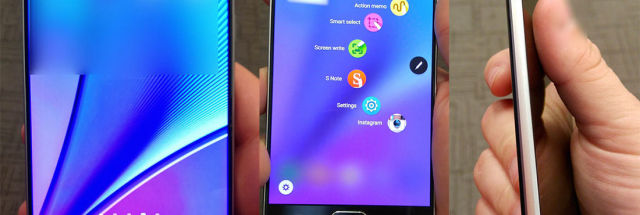 Galaxy Note 5 leak shows glass back, fixed battery, and no microSD slot ...