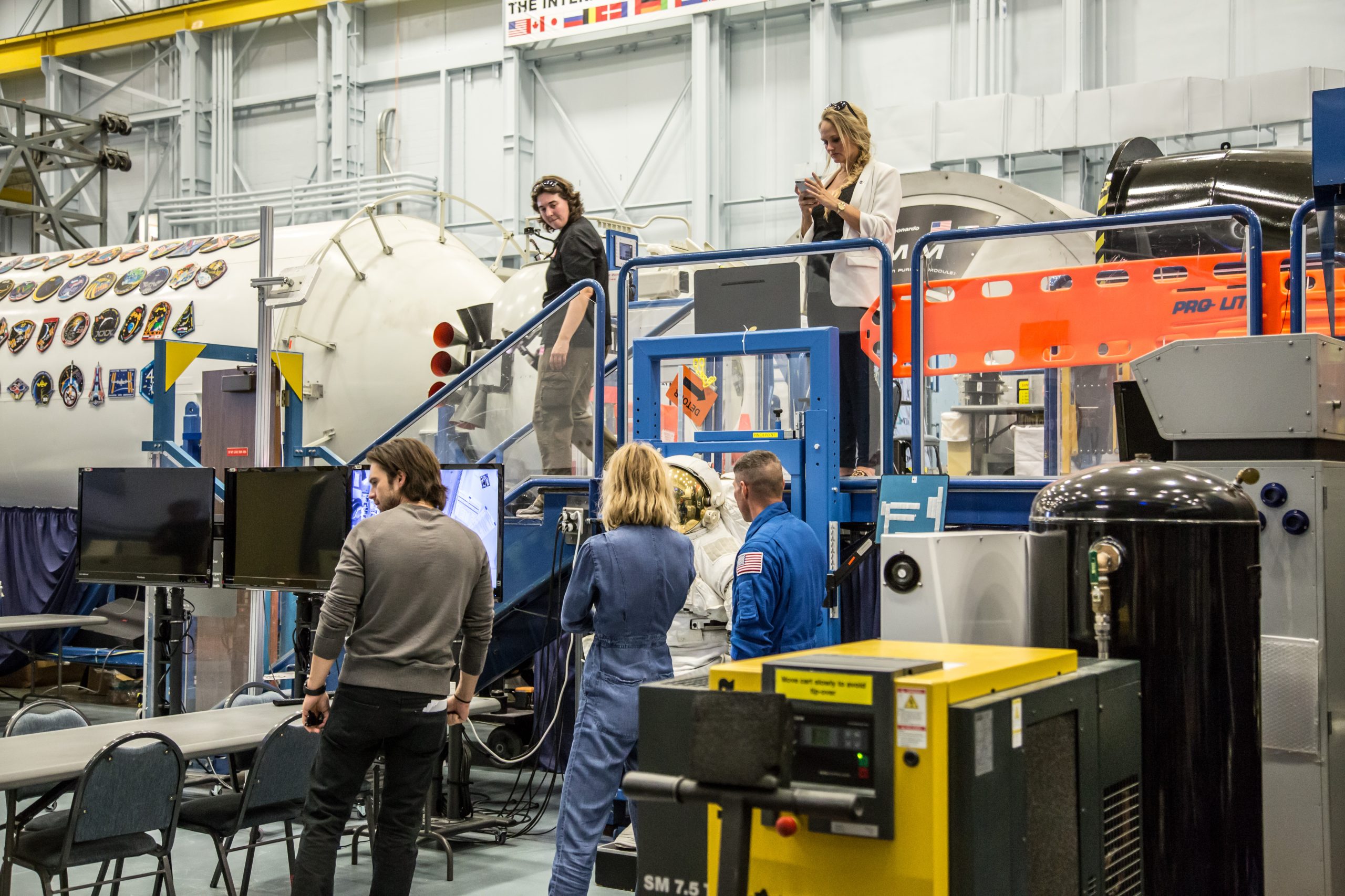 Exploring NASA’s Johnson Space Center with the cast of The Martian ...