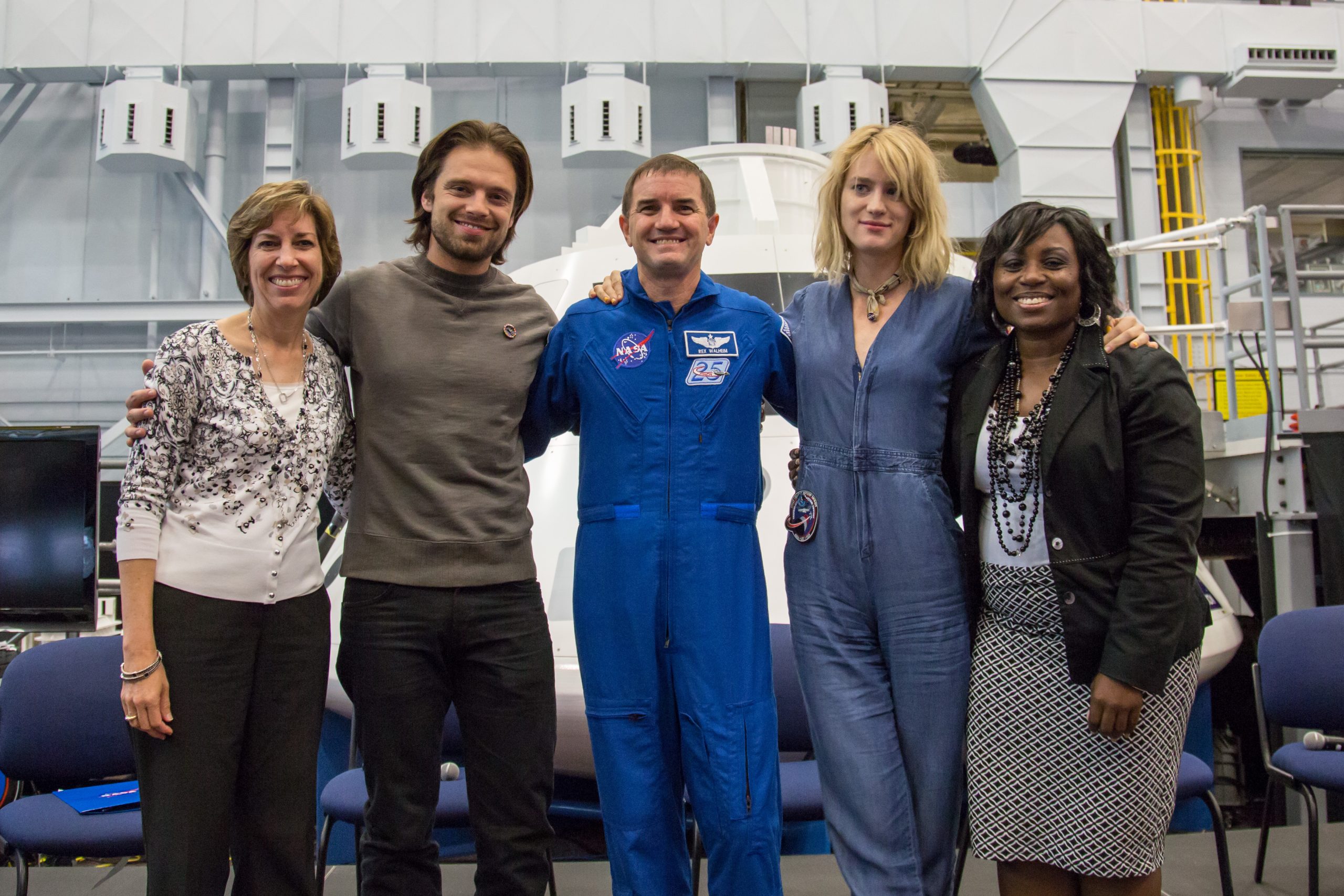 Exploring NASA’s Johnson Space Center with the cast of The Martian ...