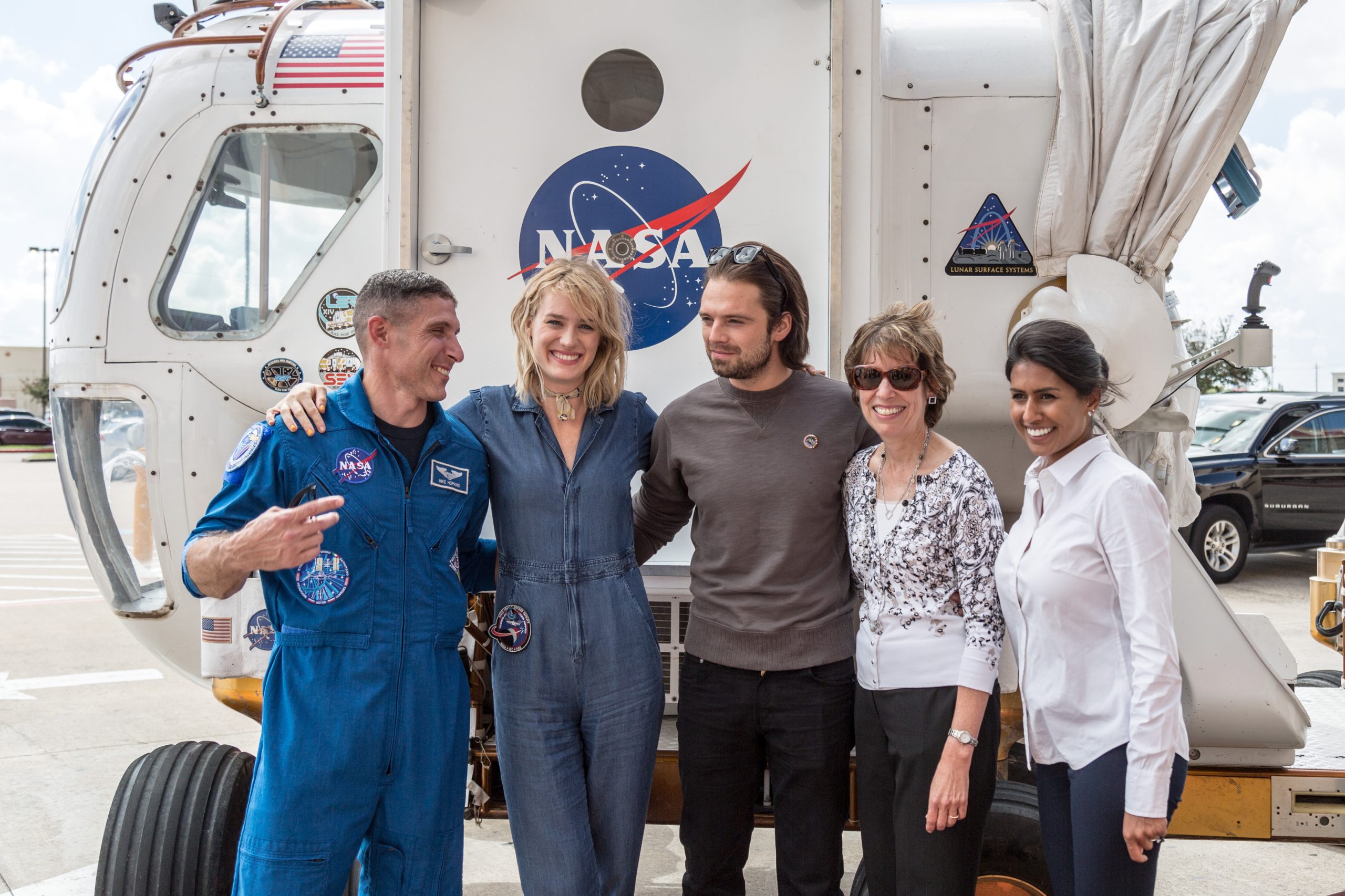 Exploring NASA’s Johnson Space Center with the cast of The Martian ...