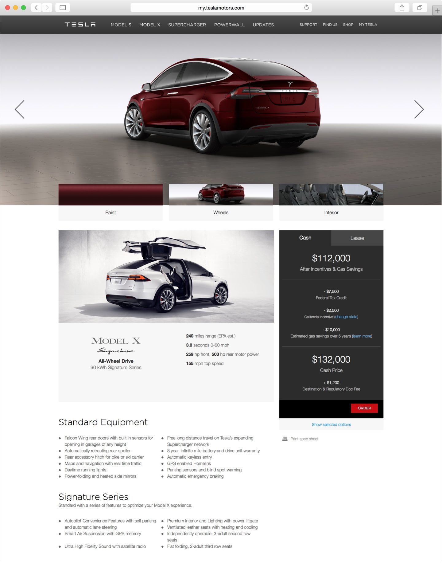 Tesla Model X pricing revealed, and it’s not cheap - Ars Technica