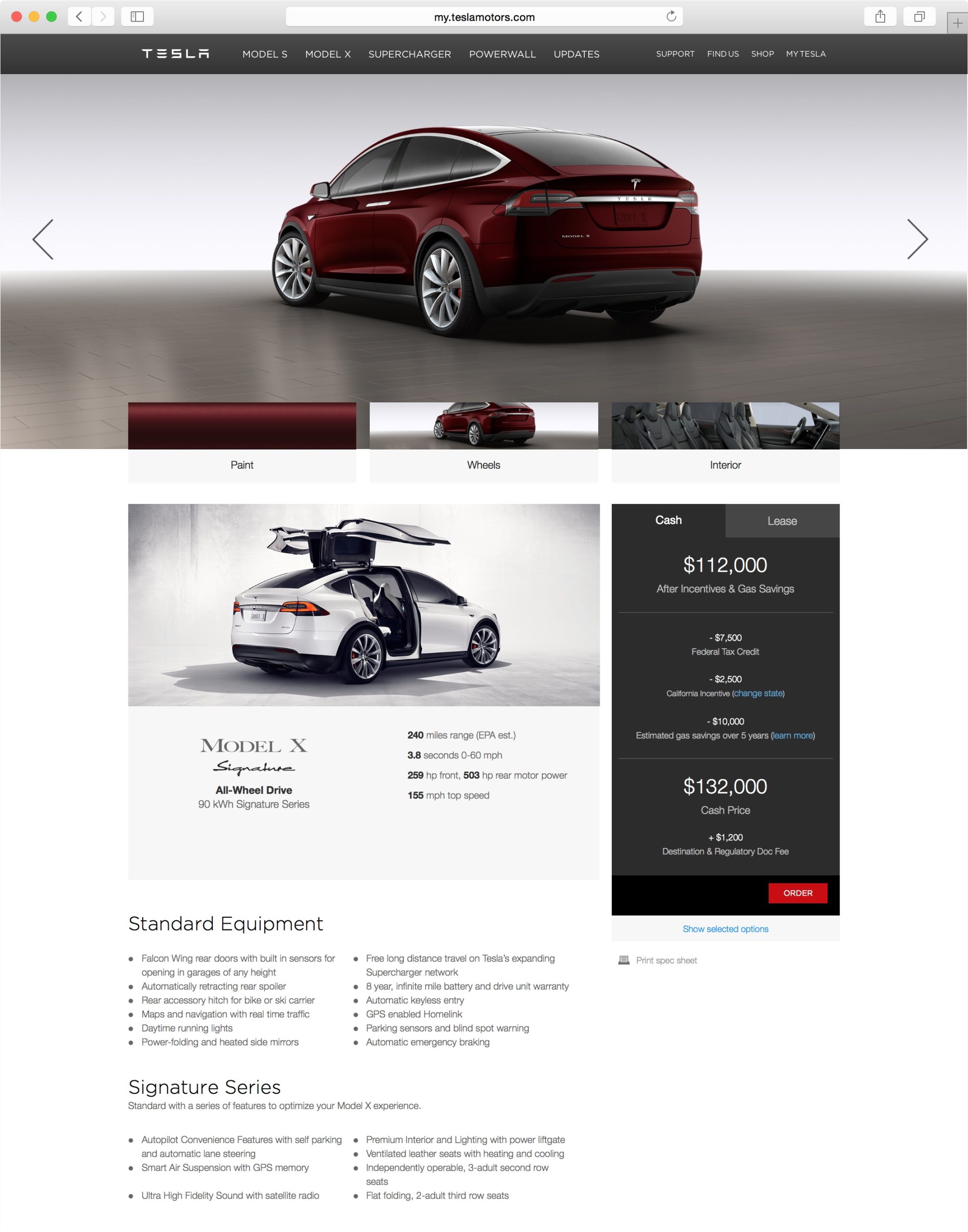 Tesla Model X pricing revealed, and it’s not cheap - Ars Technica