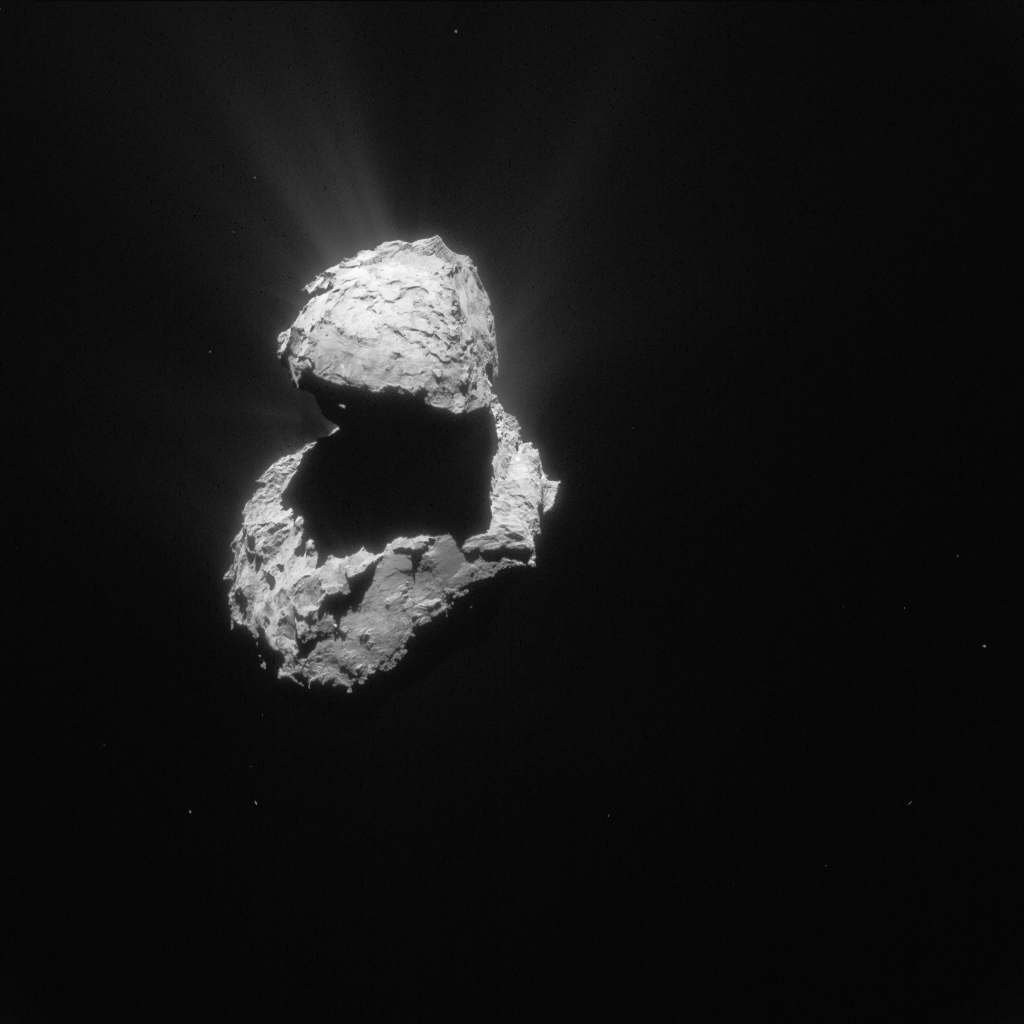 Comet 67P gets frosty in the shade - Ars Technica