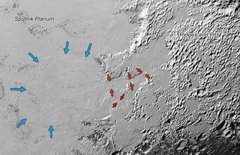 New Pluto images highlight rugged mountains, glaciers of frozen ...