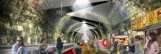 Design firm proposes replacing London’s Circle line with a giant ...