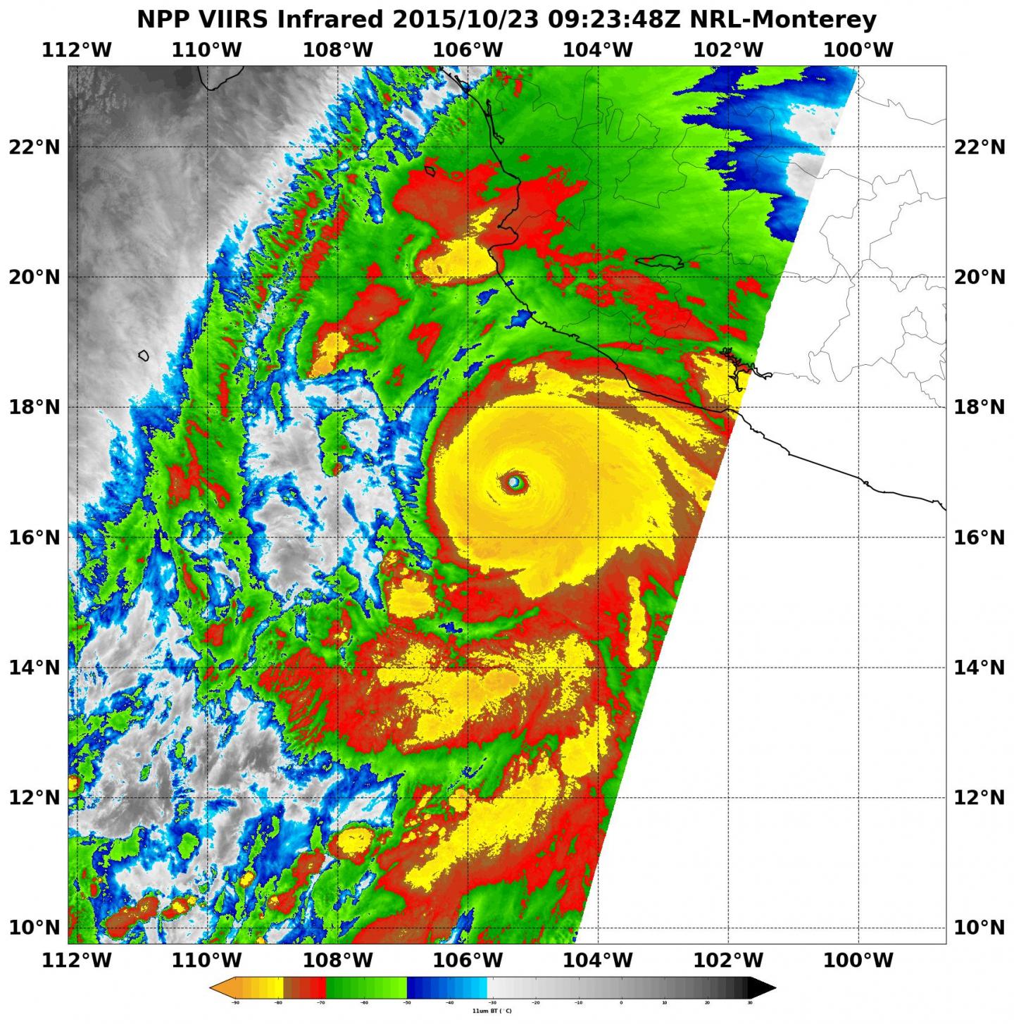 Hurricane Patricia the strongest ever seen in Western Hemisphere - Ars ...
