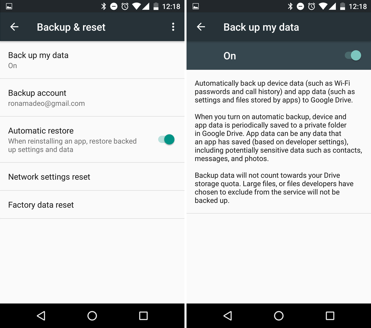 Android 6.0 has a great auto backup system that no one is using (yet ...