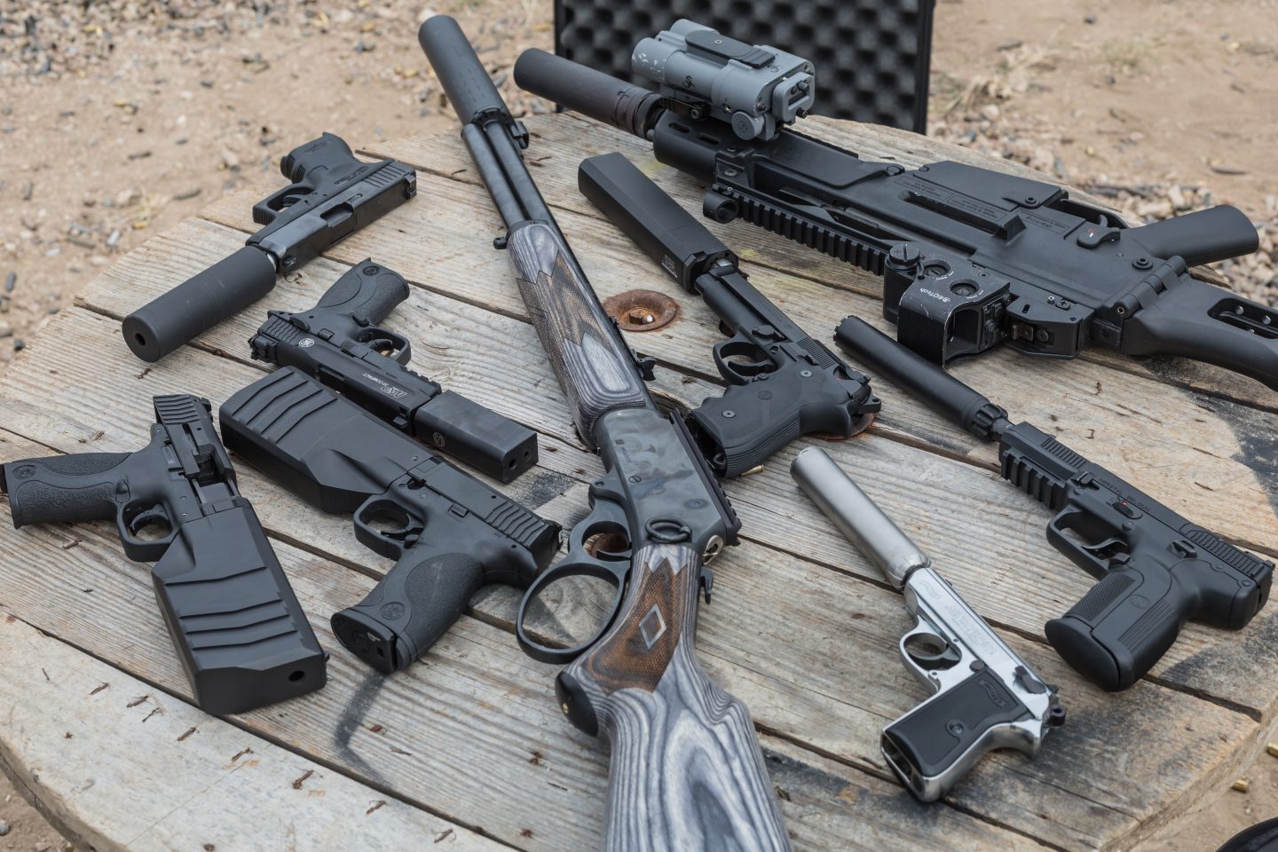 On the range with SilencerCo’s all-in-one suppressed Maxim 9 pistol ...