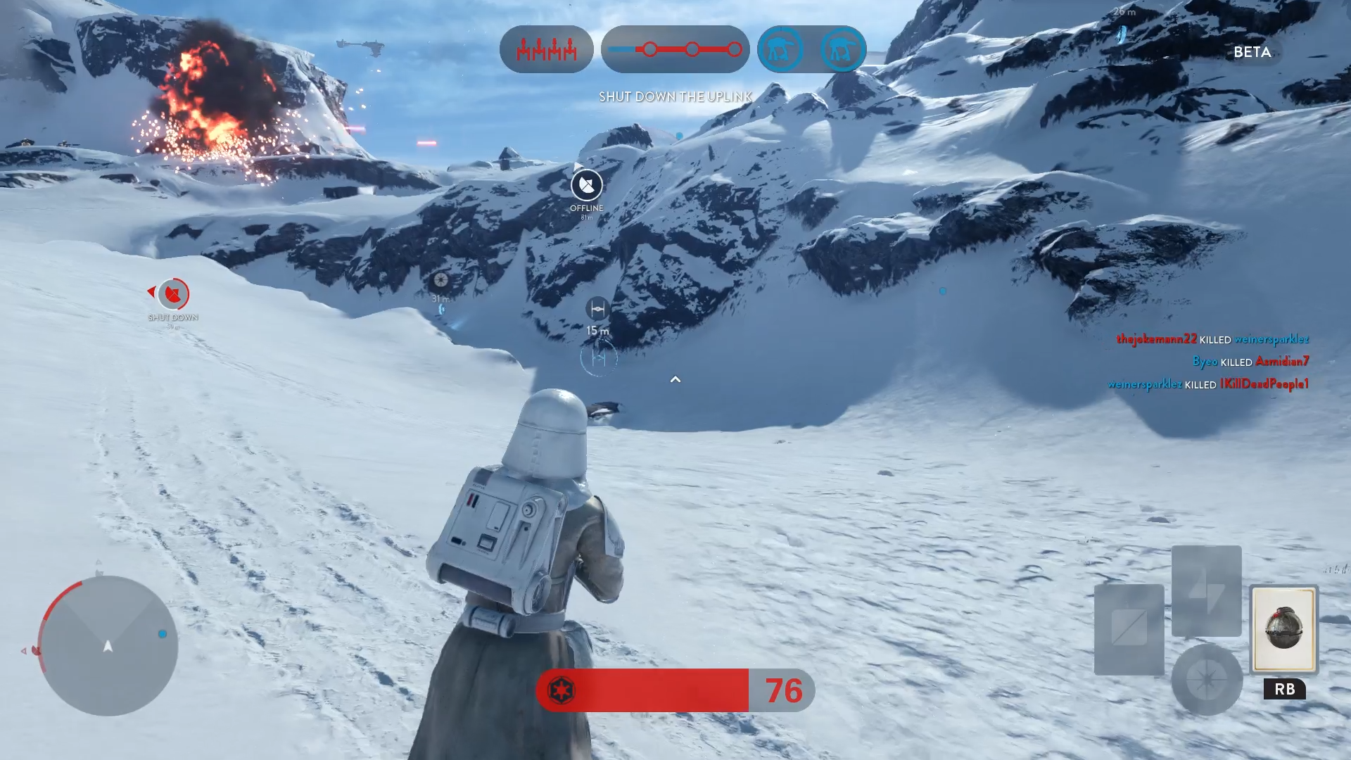 Star Wars Battlefront beta provides a delightfully unbalanced battle of ...