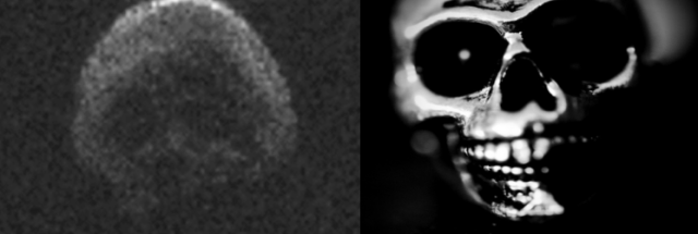 Skull-like asteroid makes “frightening” flyby on Halloween | Ars Technica