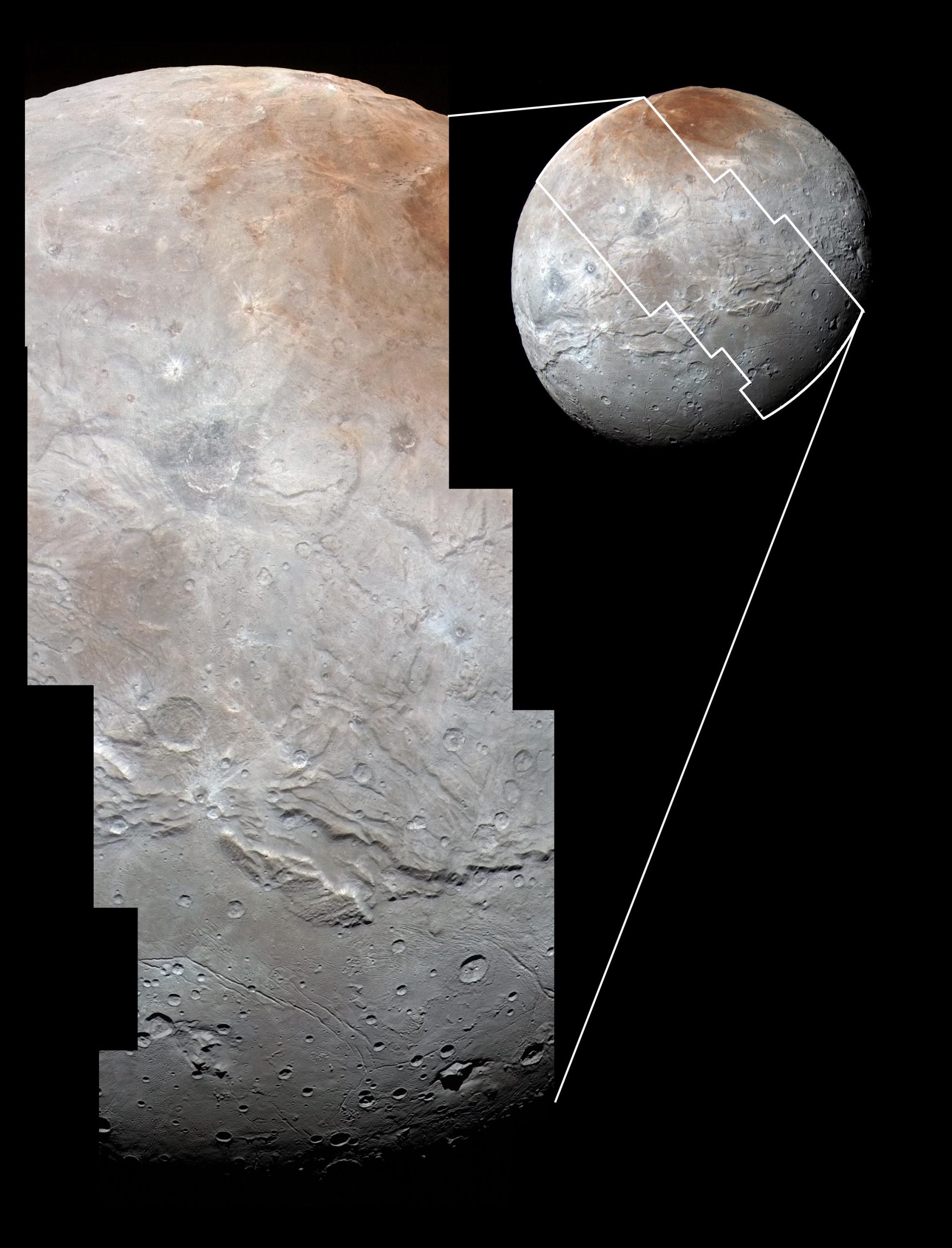 Pluto’s moon Charon shows fractured surface, signs of recent activity ...