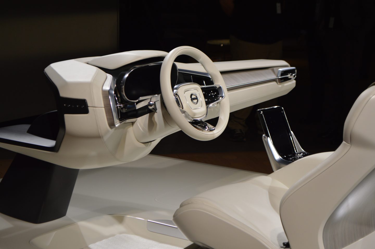 Hanging out in Volvo’s “Concept 26,” a reinvented seat for a self ...
