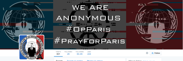 “Who’s ISIS?” Anonymous’ #OpParis campaign against Islamic State goes ...