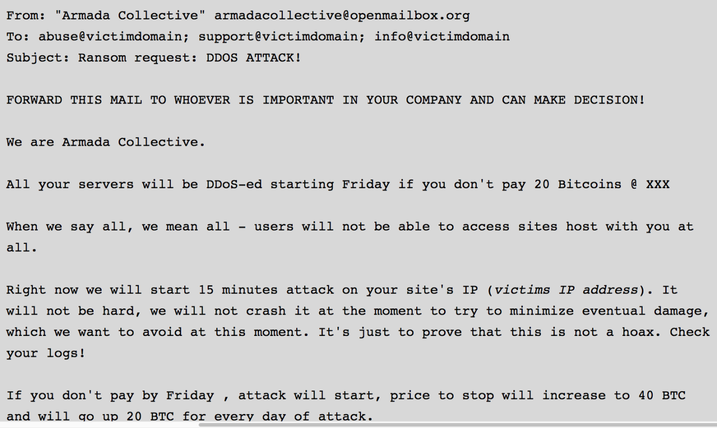 How extorted e-mail provider got back online after crippling DDoS ...