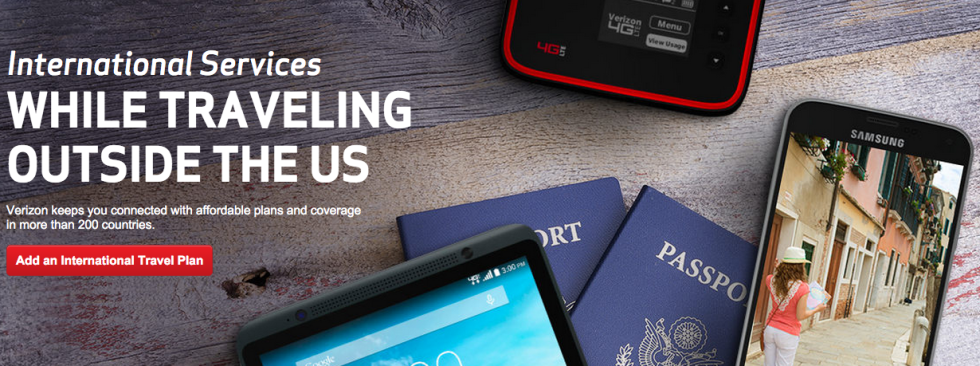 Verizon offers $10-a-day global roaming that uses your existing data ...