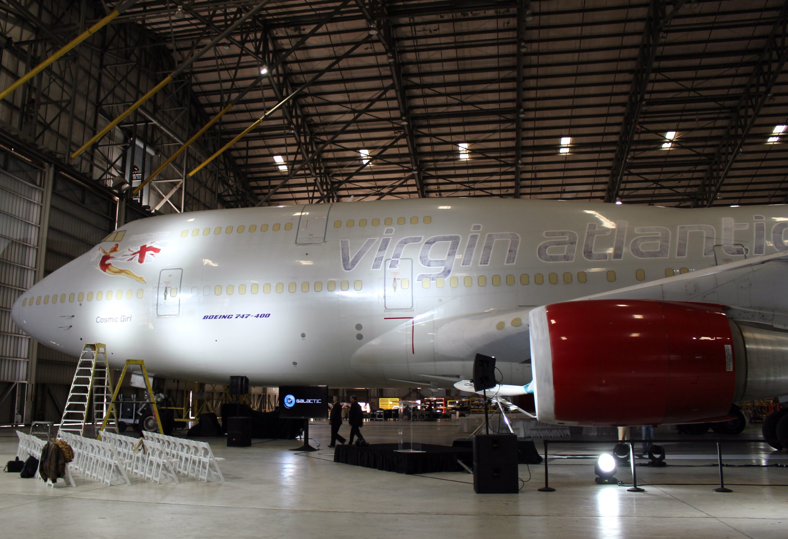 Meet “Cosmic Girl,” the plane that would launch rockets into space ...