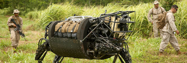 Marines’ LS3 robotic mule is too loud for real-world combat | Ars Technica