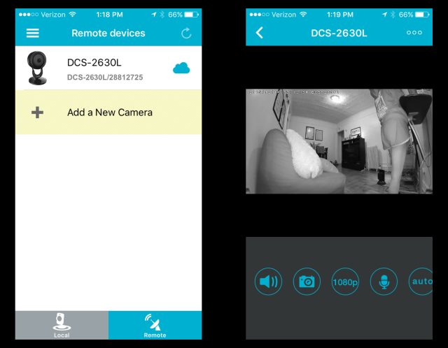 D-Link’s Wi-Fi camera provides a sharp, 180-degree view of your home ...