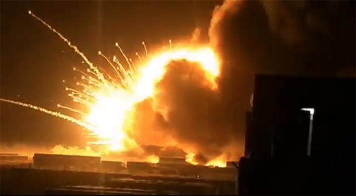 Exploding munitions store captured by Baghdad seismometer - Ars Technica