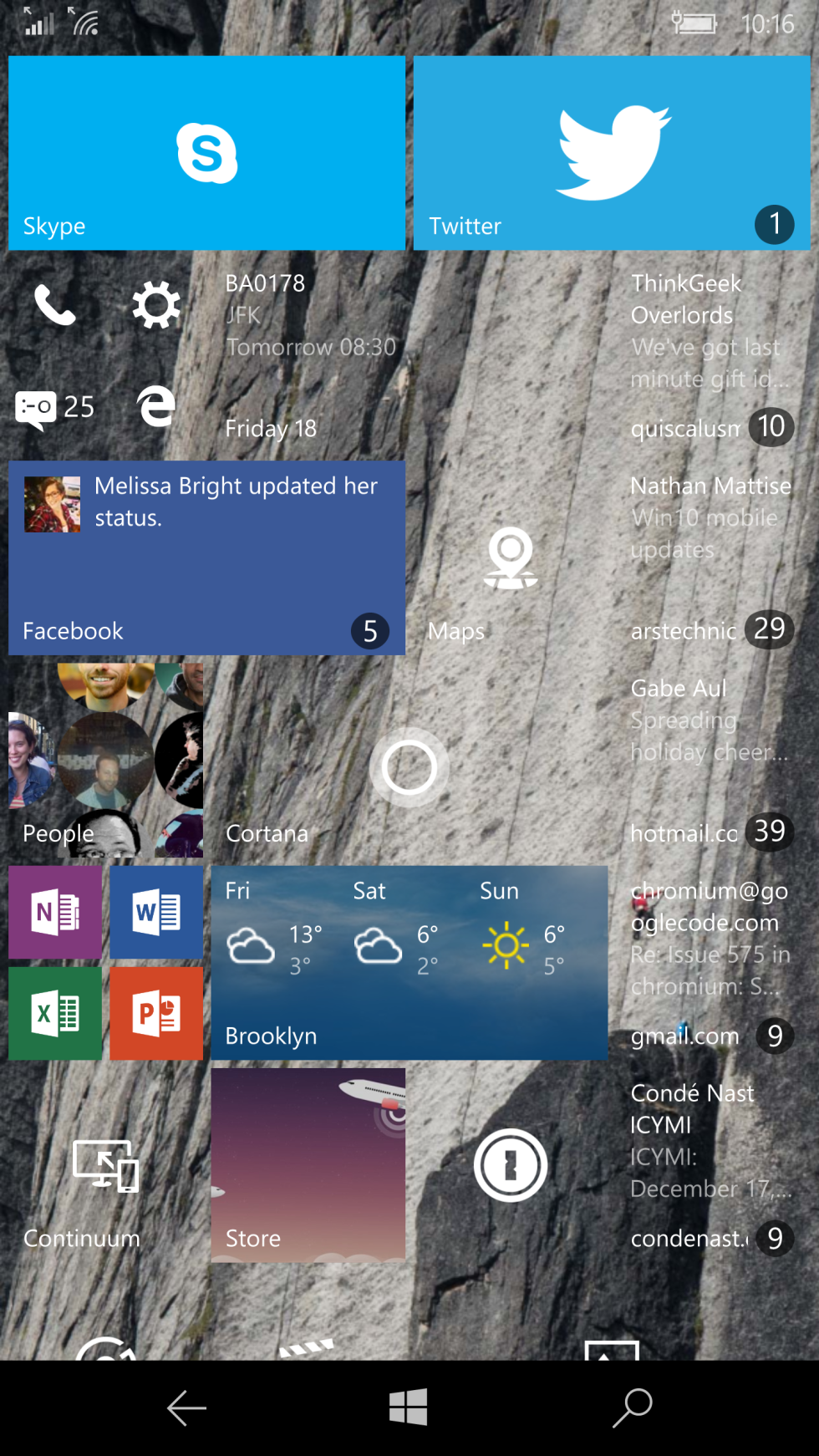 Windows 10 Mobile review: Windows on phones gets rebooted. Again. - Ars ...