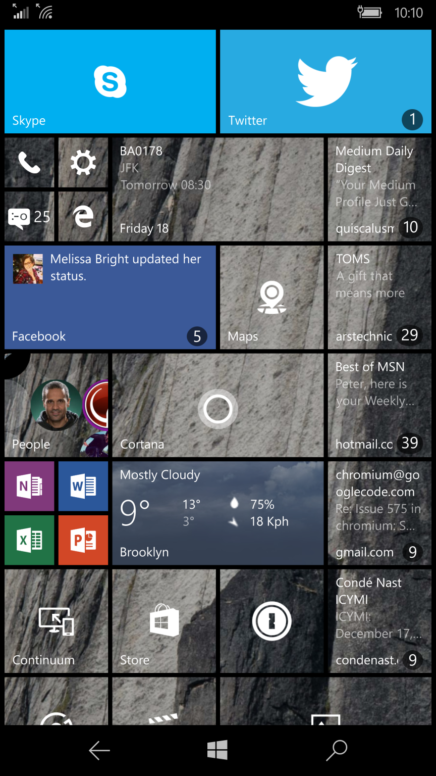 Windows 10 Mobile review: Windows on phones gets rebooted. Again. - Ars ...