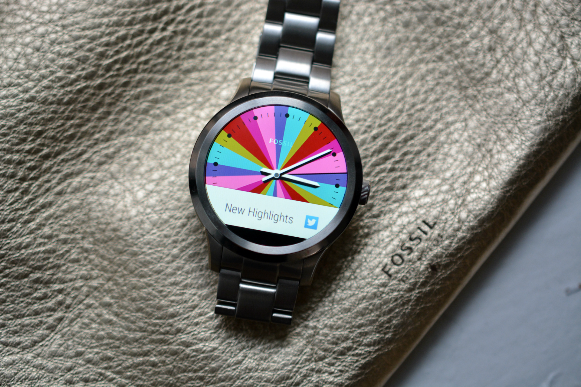Fossil Q Founder review Bold beautiful but average with Android Wear Ars Technica