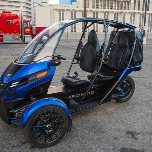 The Arcimoto SRK electric vehicle is the most fun thing we did at CES ...
