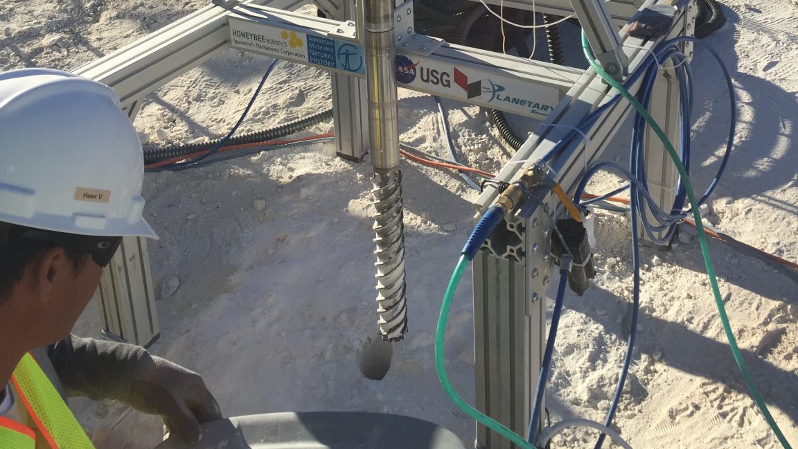 Life on pseudo-Mars: Designing a space drill to thrive on the Red ...