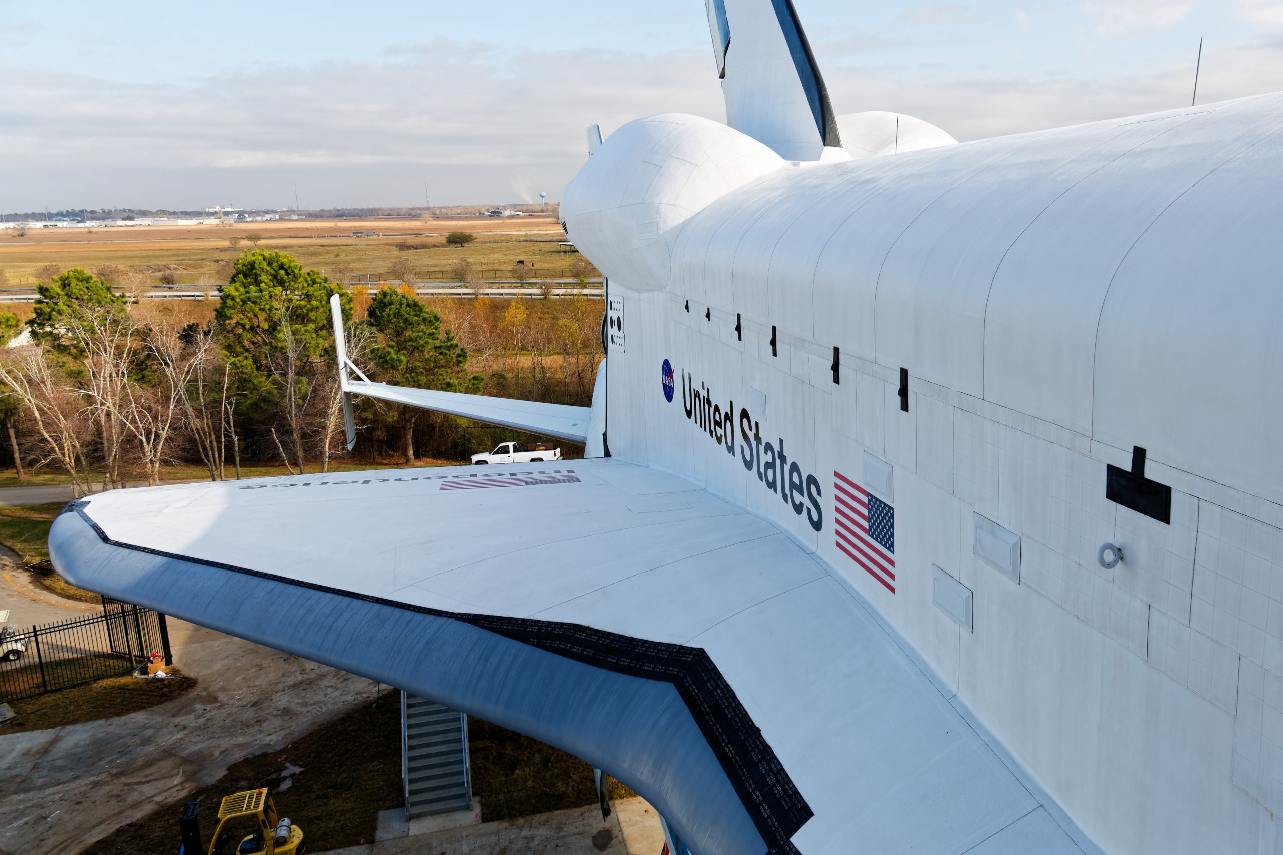 No shuttle? No problem. Space City’s new carrier aircraft exhibit soars ...