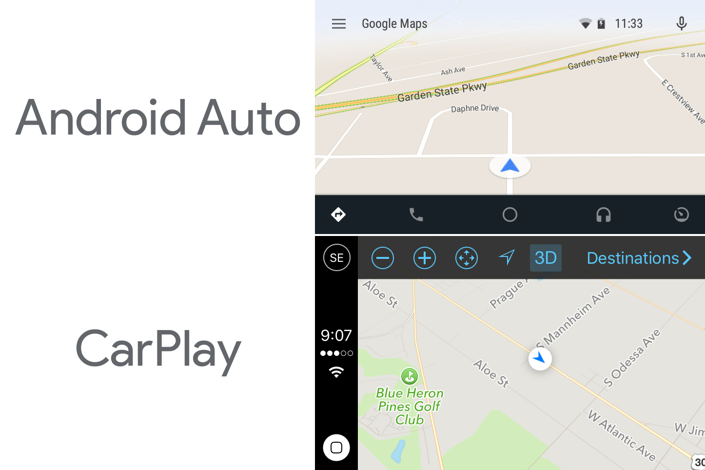 CarPlay vs Android Auto: Different approaches, same goal - Ars Technica