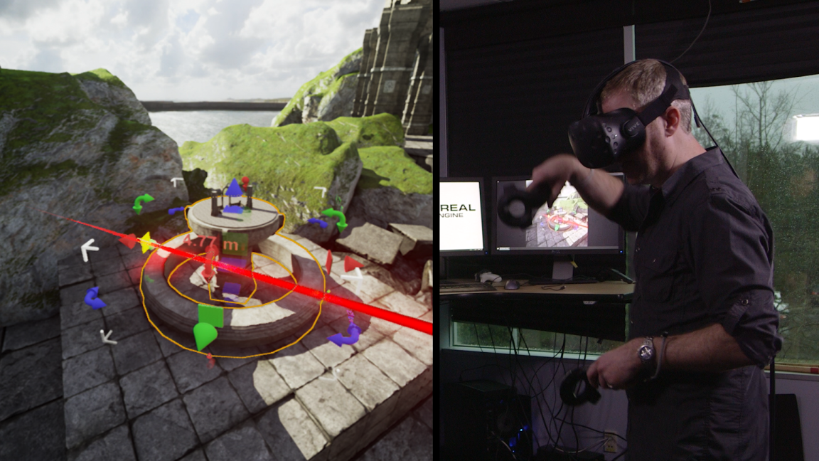 Epic announces VR updates for Unreal Editor, predicts VR editing future ...