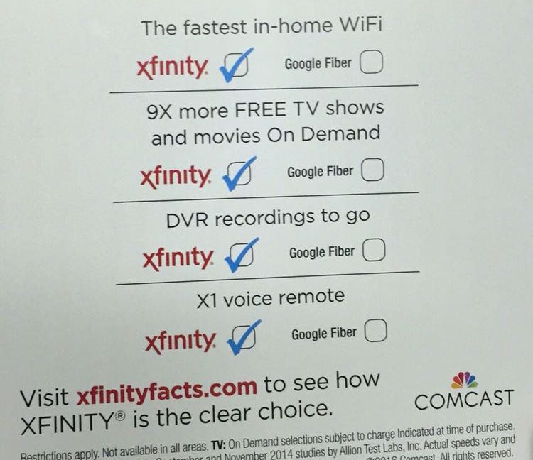 Comcast begs Atlanta customers not to switch to Google Fiber - Ars Technica