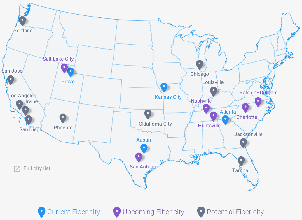 Google Fiber joins forces with municipal broadband network - Ars Technica