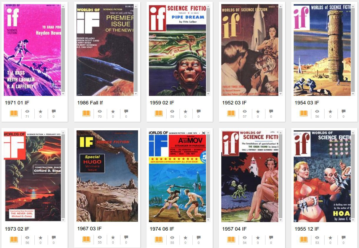 You can now read the entirety of sci-fi magazine If for free - Ars Technica