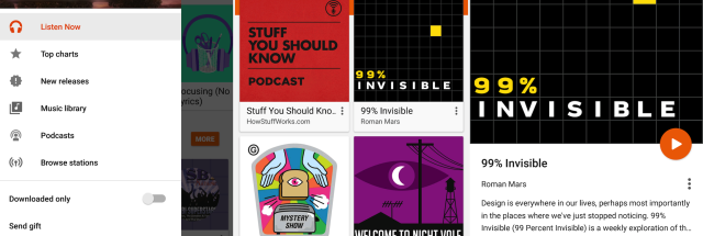 Google Play Music Podcasts are live for some users | Ars Technica