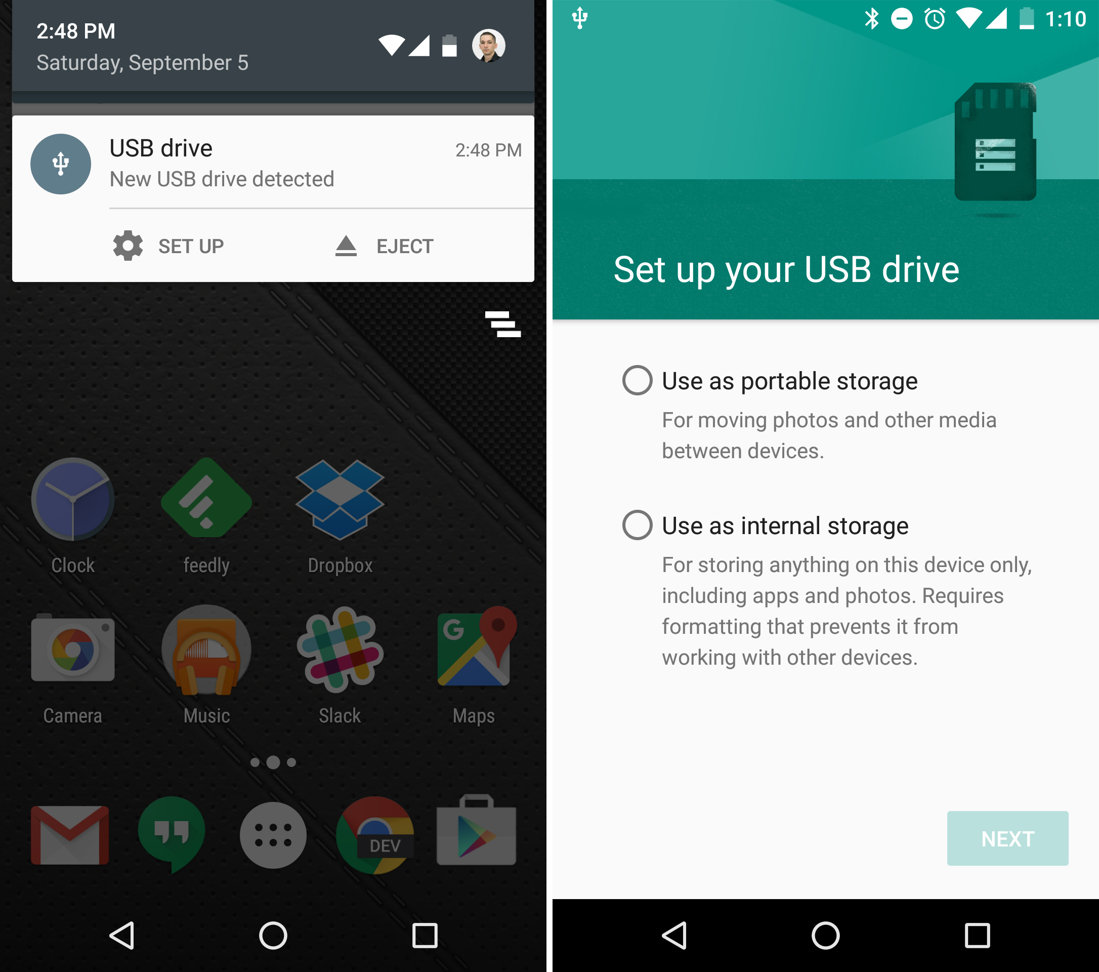 The LG G5 and Galaxy S7 won’t support Android 6.0’s adoptable storage ...