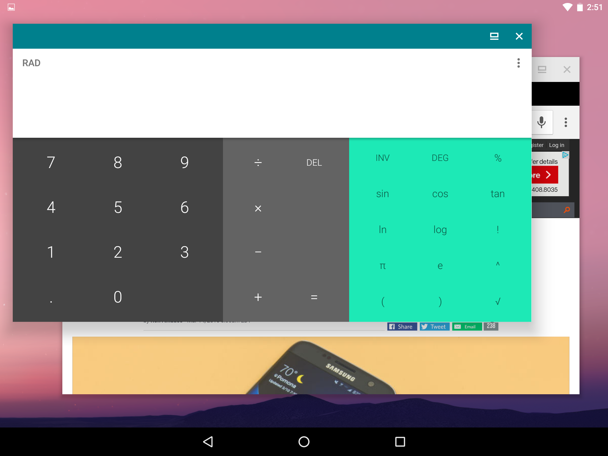 This Is Android Ns Freeform Window Mode Ars Technica