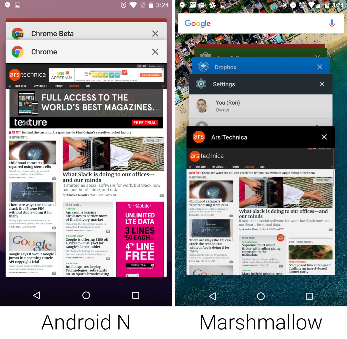 Hands-on with Android N: Increased customization, better notifications ...