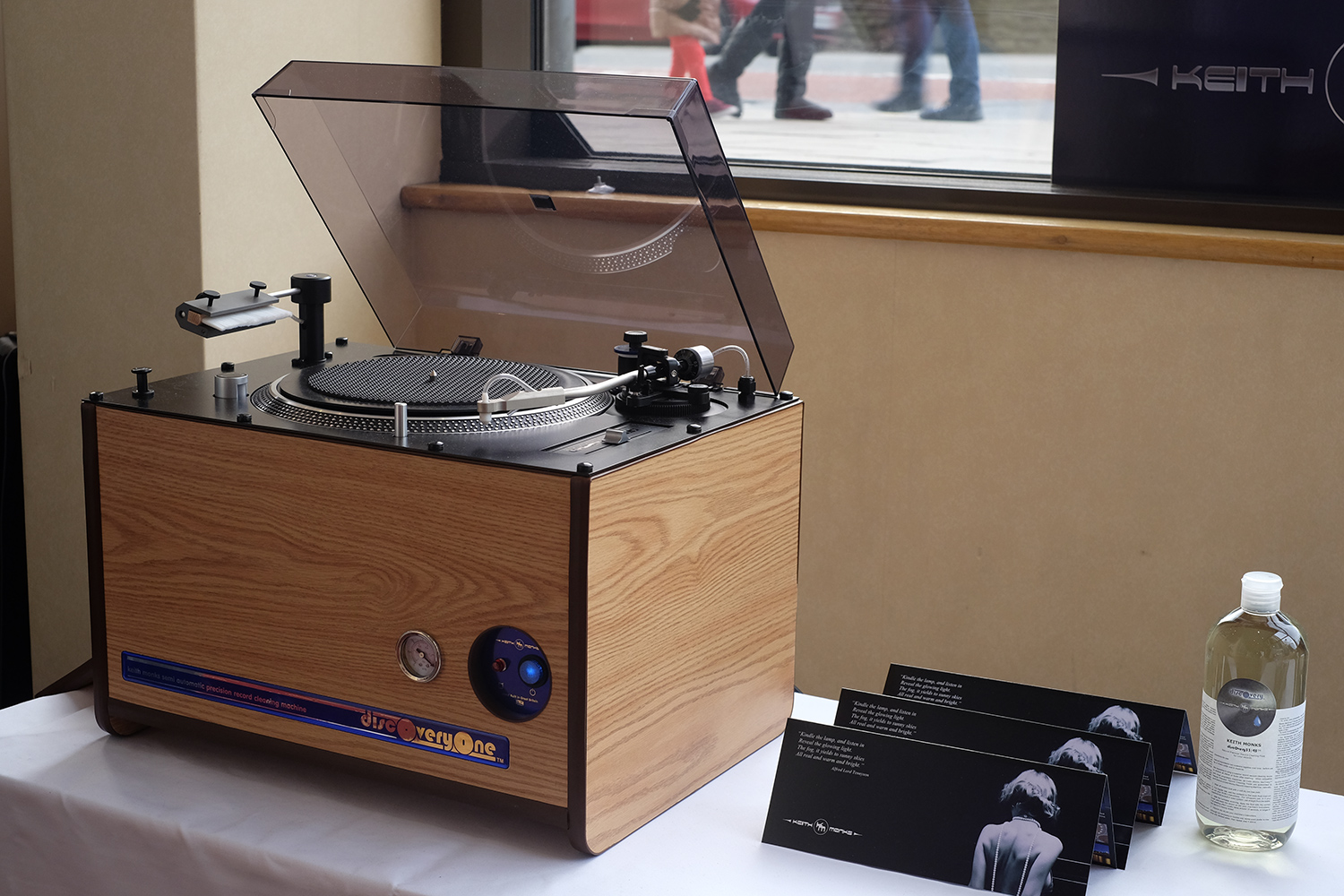 Meet the £1,900 vinyl record cleaner made out of car and caravan parts ...