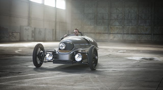 Hi-tech, lo-fi, 3-wheel electric vehicle thrills: Morgan’s new EV3 ...