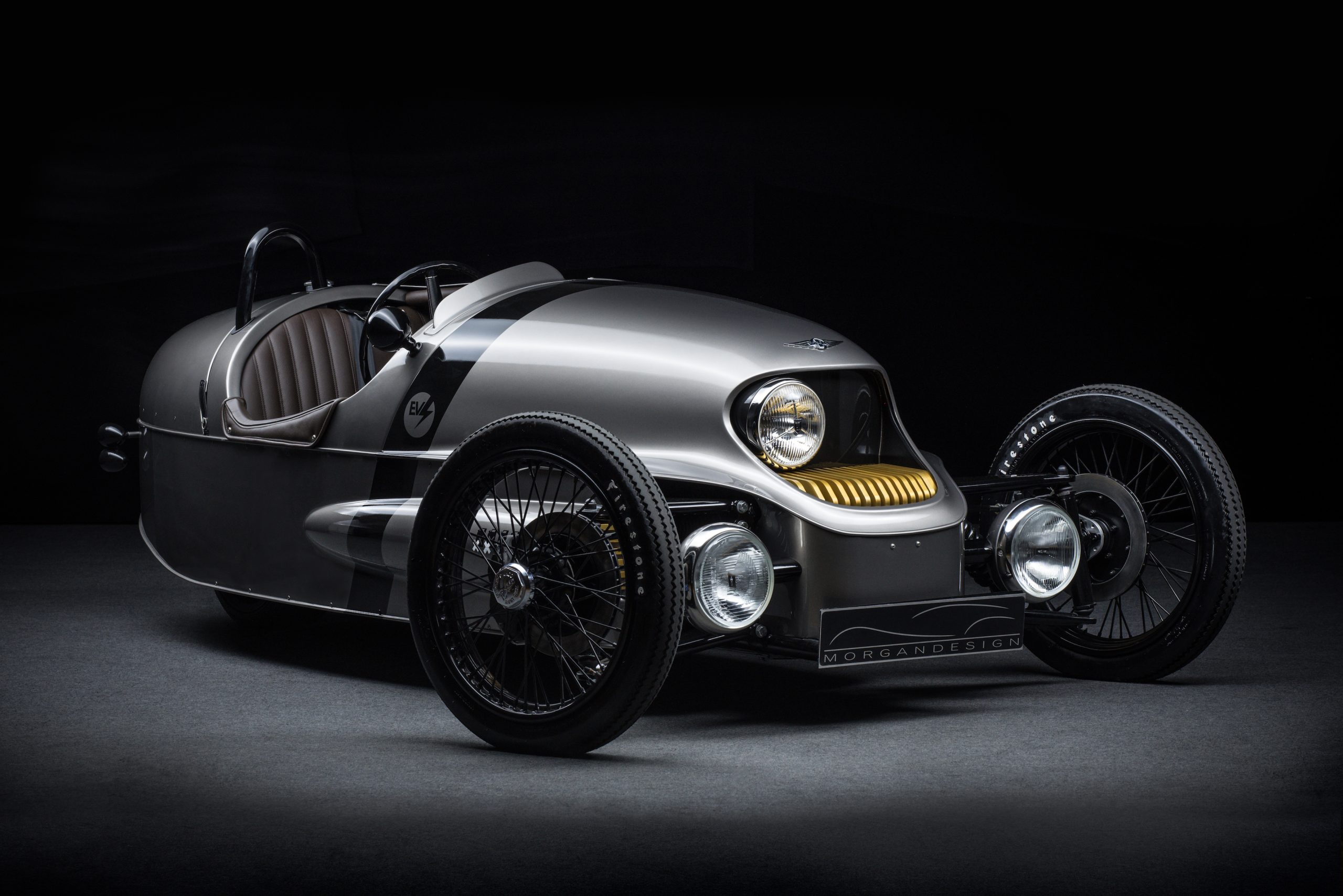 Hi-tech, lo-fi, 3-wheel electric vehicle thrills: Morgan’s new EV3 ...