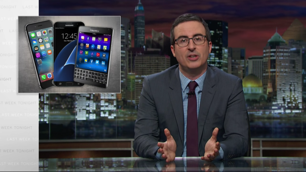 John Oliver explains why iPhone encryption debate is no joking matter ...