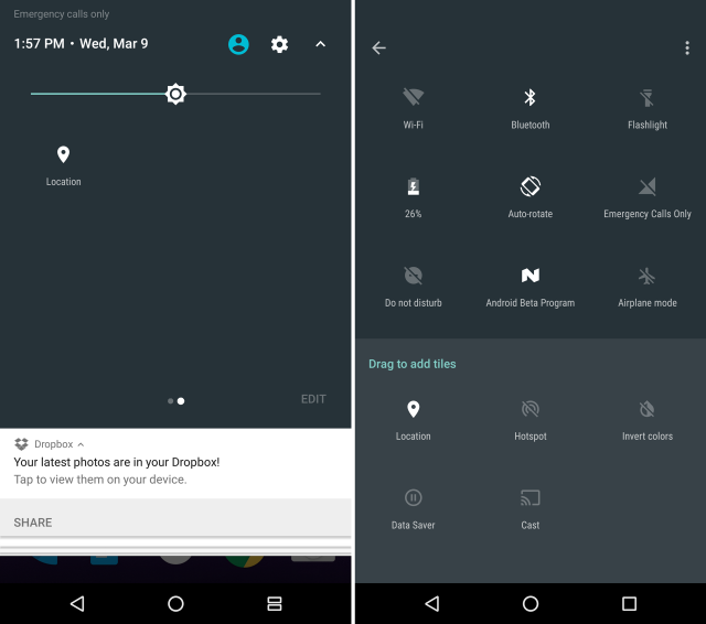 Hands-on with Android N: Increased customization, better notifications ...