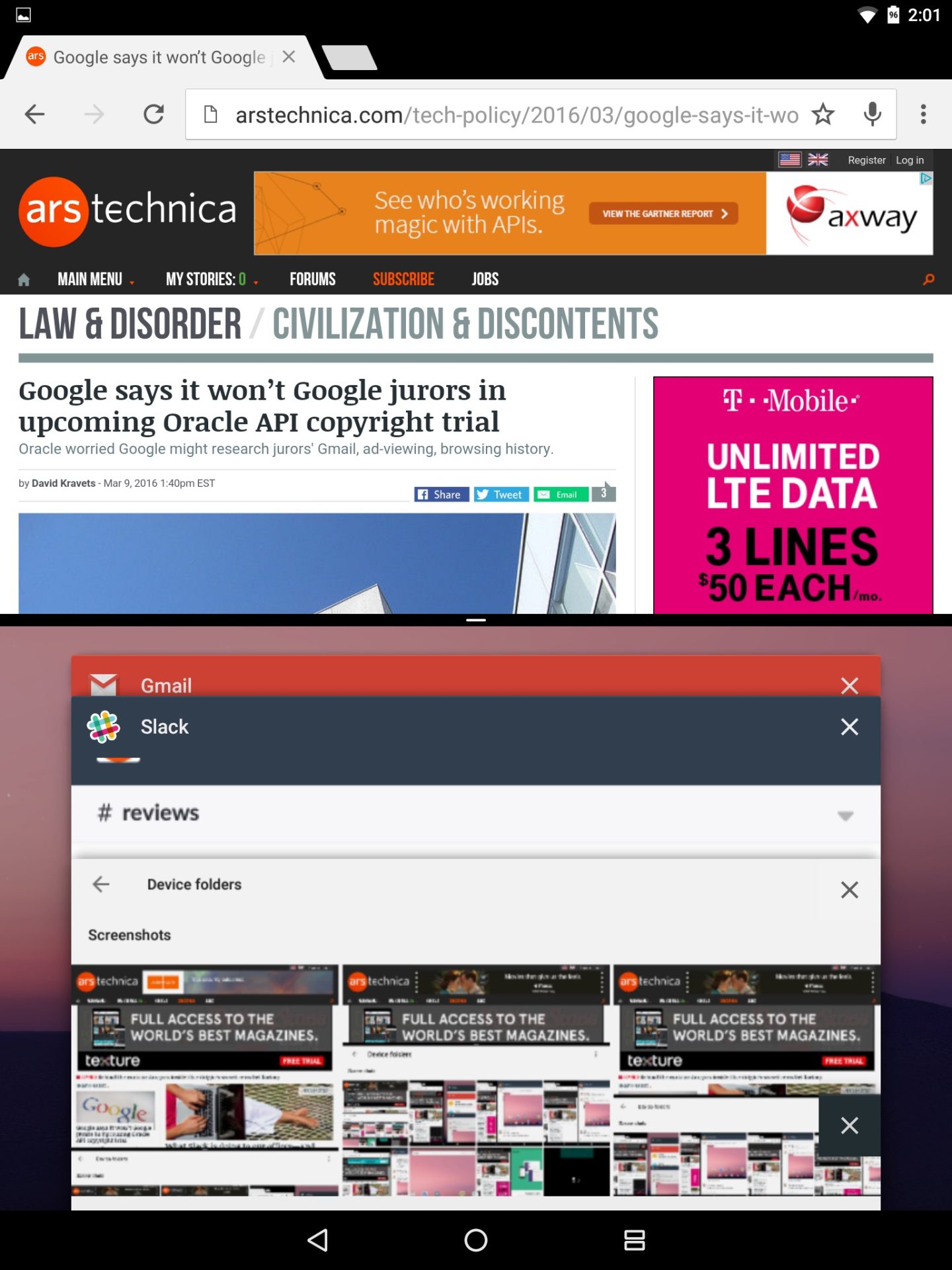 Android N’s multi-window multitasking mode is a very promising start ...