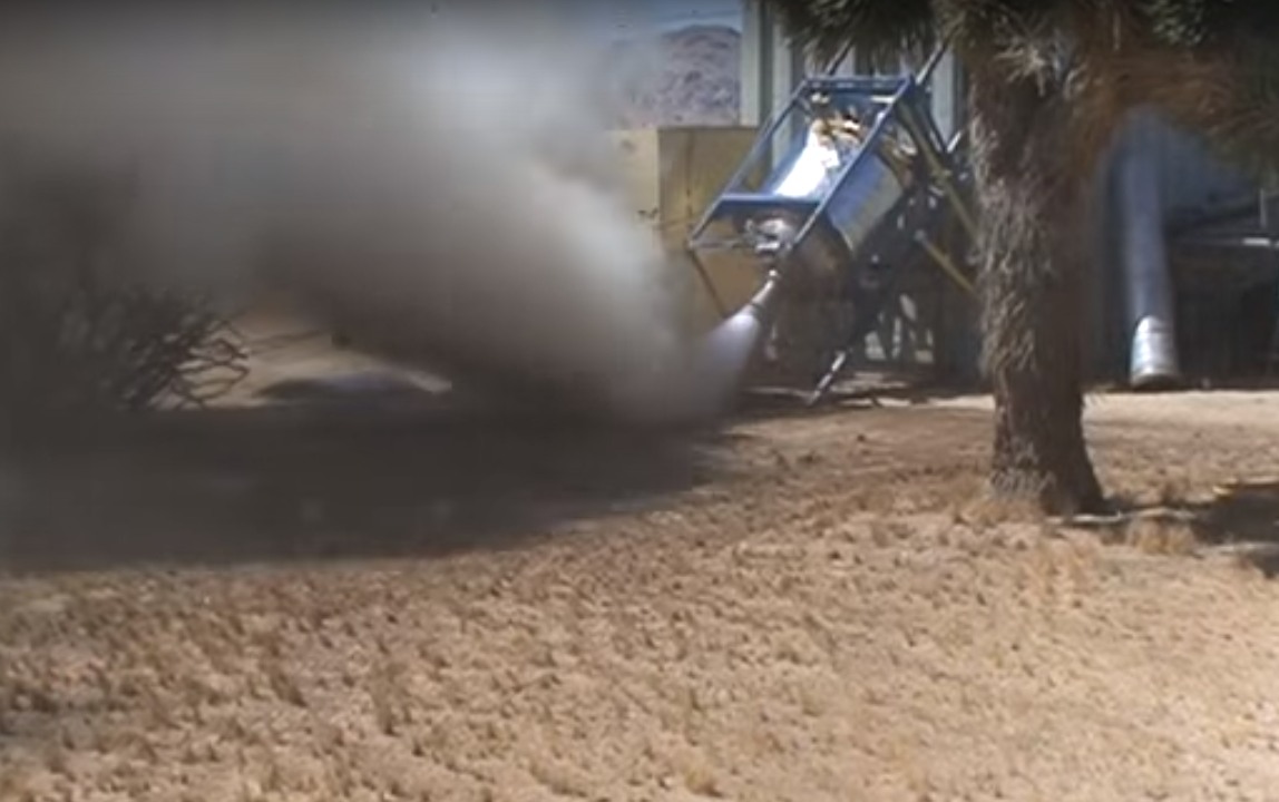 “Mad” Mike built a rocket so he can jump the Grand Canyon of Texas ...