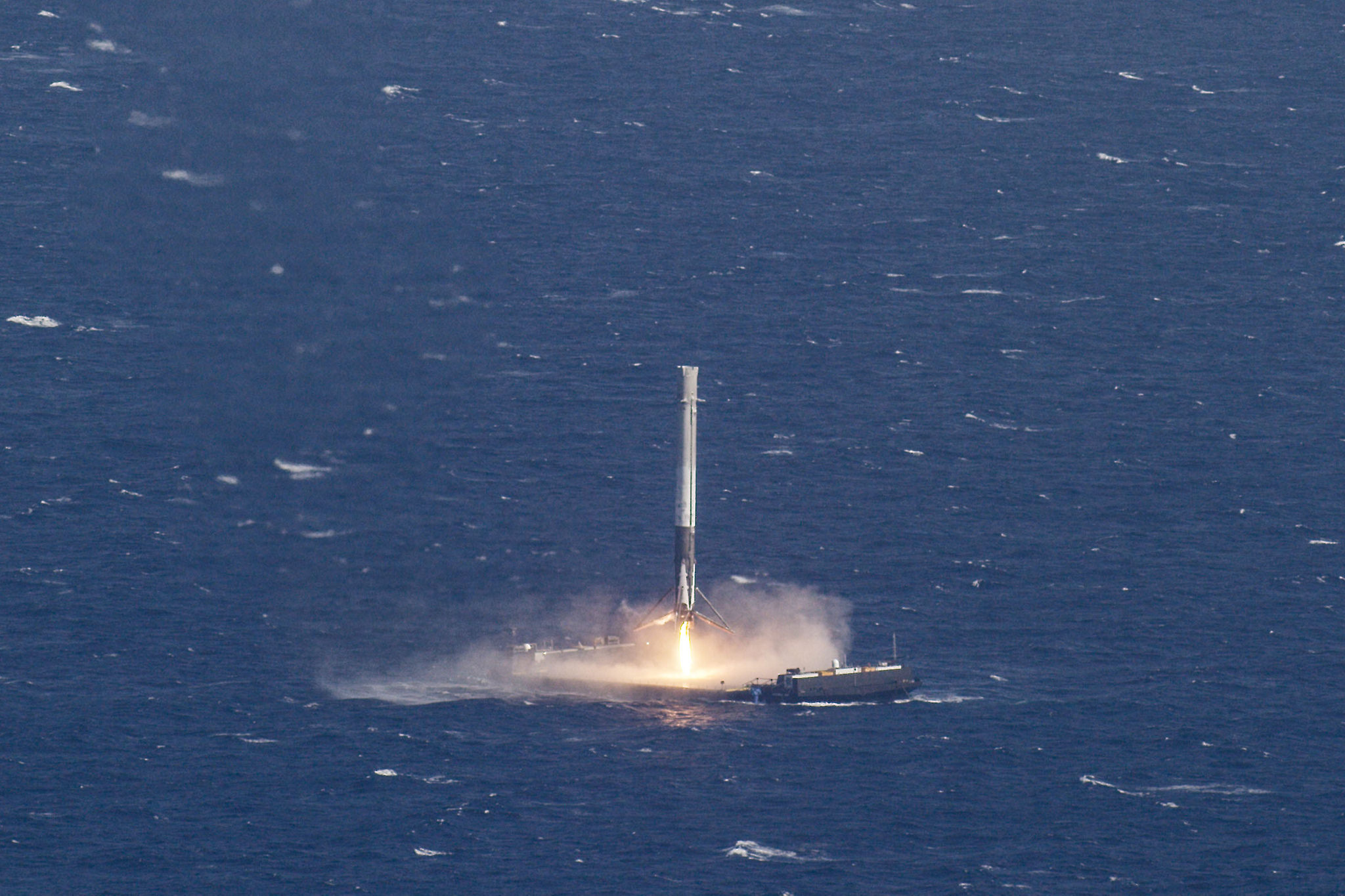 SpaceX shares photos so we can relive the glory of landing a rocket on ...